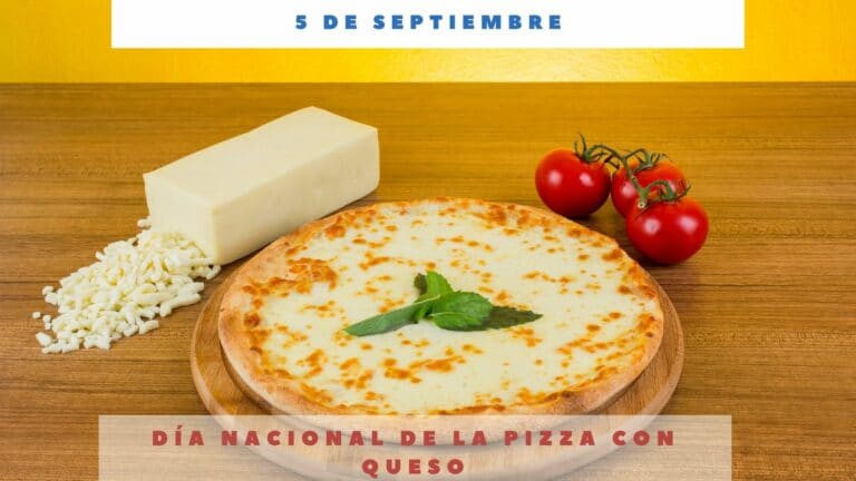DÍA NACIONAL DE LA PIZZA CON QUESO - 5 de septiembre - Día ...