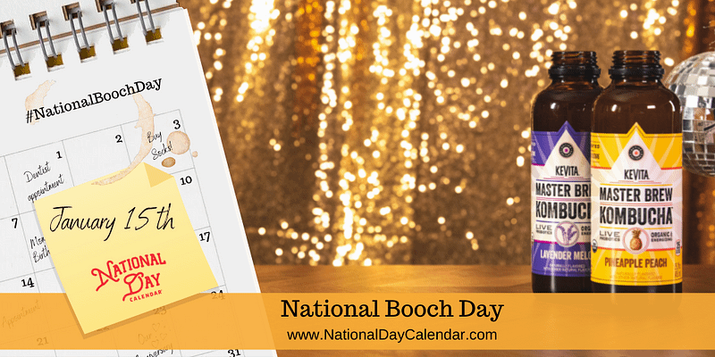 DÍA NACIONAL DEL KOMBUCHA- 15 de enero - Día Internacional Hoy