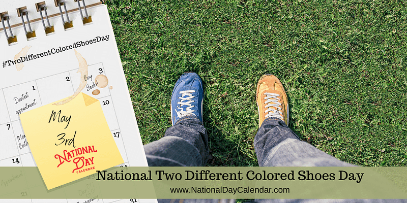 DÍA NACIONAL DE LOS ZAPATOS DE DOS COLORES DIFERENTES - 3 de mayo - Día ...